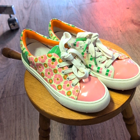 Tory Sport | Shoes | Tory Burch Gumball Pink Golf Shoes Size 6 Medium ...